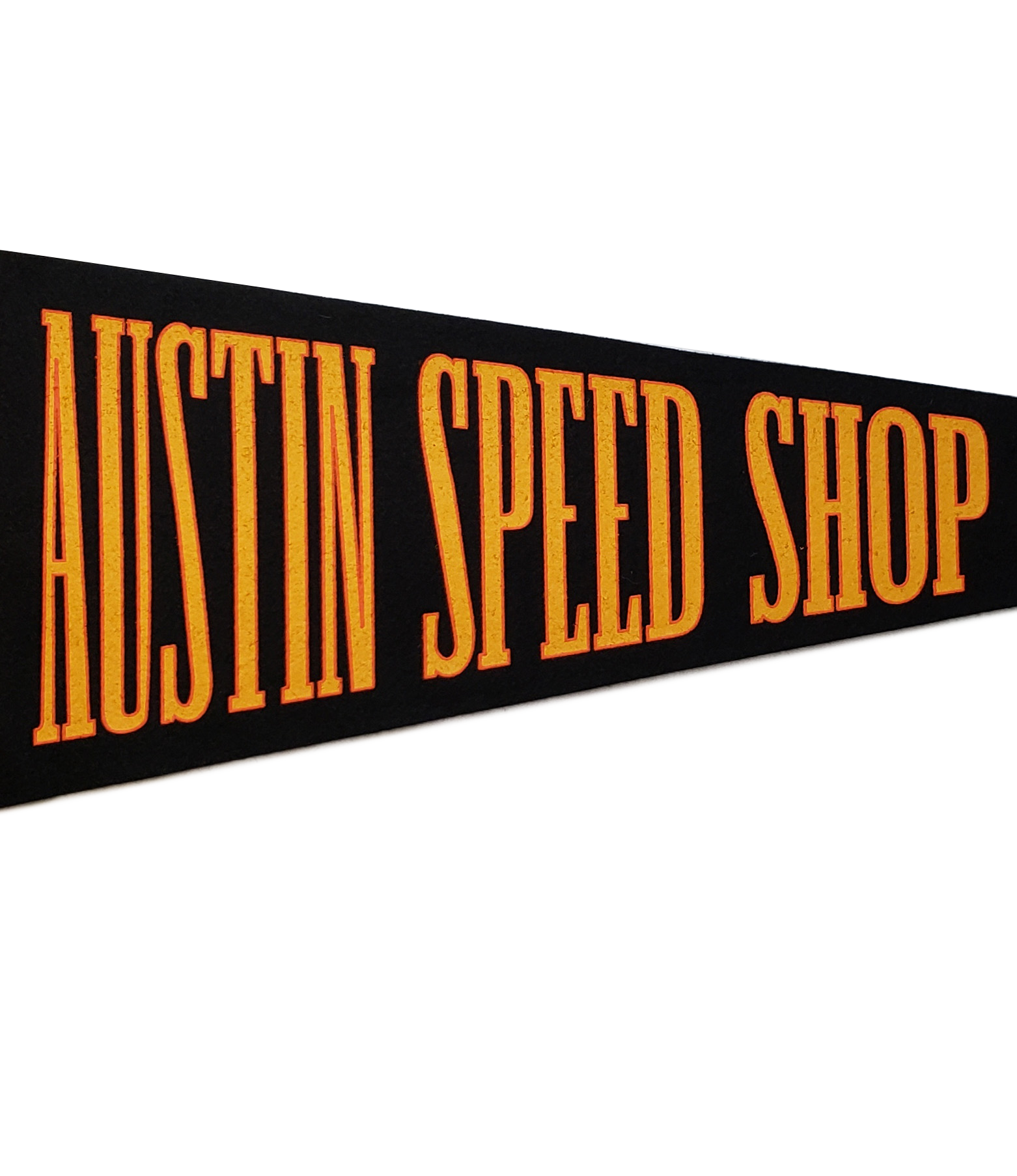 Austin Speed Shop Pennant by Oxford Pennant Co. - Austin Speed Shop