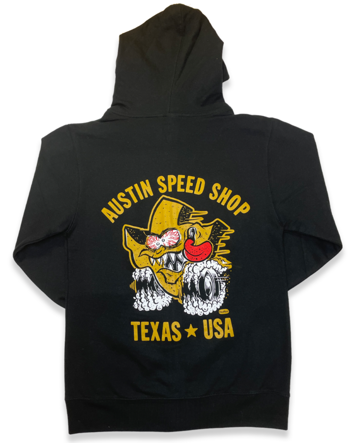 Texas Burnout Zip Up - Austin Speed Shop