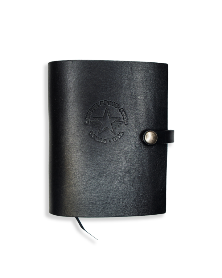 Embossed Snap Journal - Austin Speed Shop