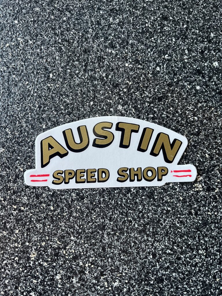 Decal True Window Logo - Austin Speed Shop