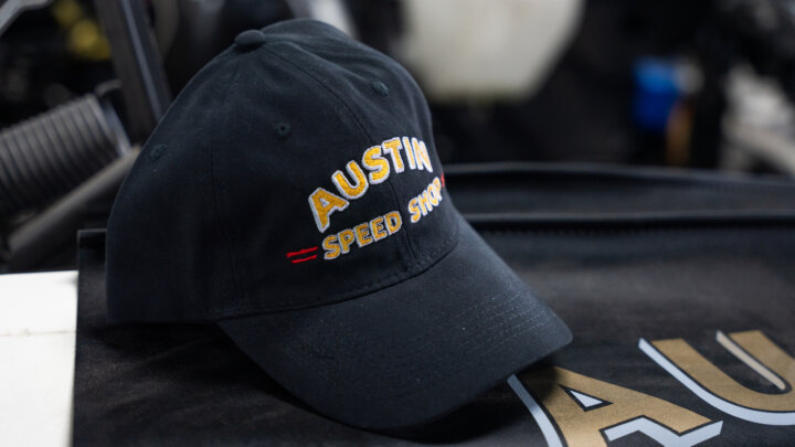 True Window Logo Garage Cap – Black - Austin Speed Shop